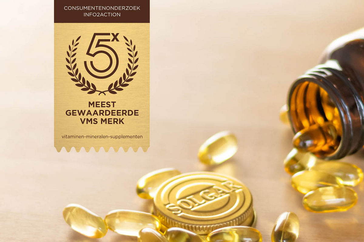 Solgar Vitamins: Solgar meest gewaardeerde VMS-merk